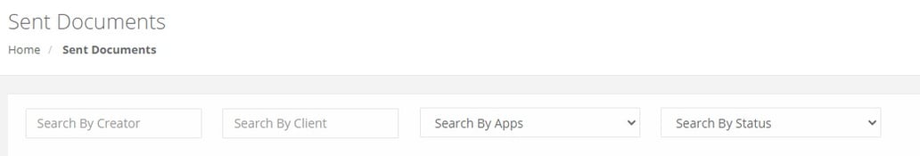 Where can I view, track and manage the documents I sent for digital ...