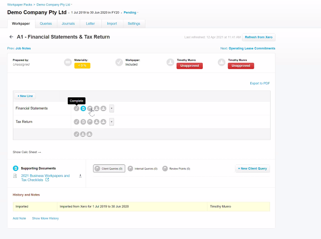 How do we use the ChangeGPS workpapers (In conjunction with Xero WP)